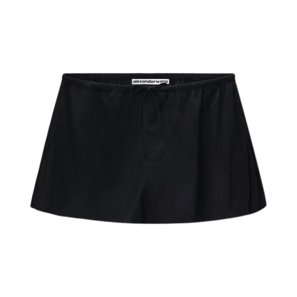 Alexander Wang Mid-rise Pleated Short