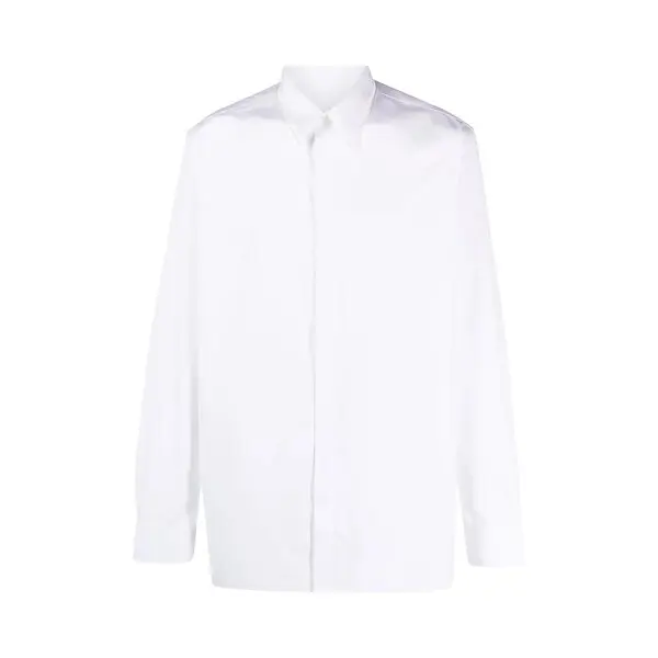 Givenchy Contemporary Logo Detailed Collared Shirt