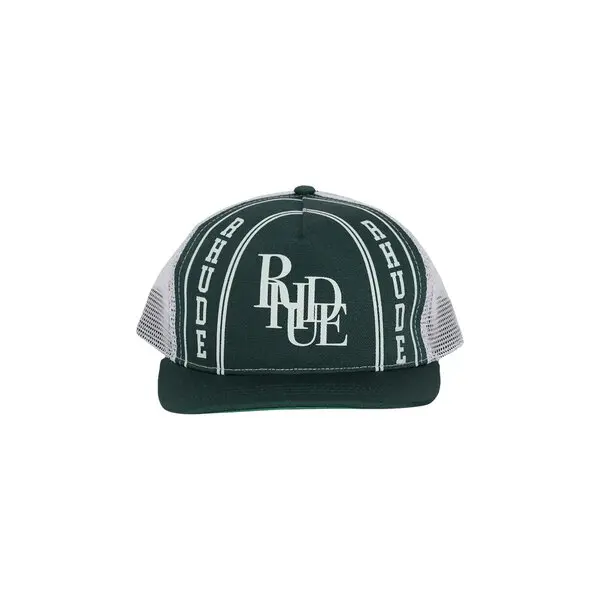 Rhude Collegiate Scramble Trucker Hat /off White