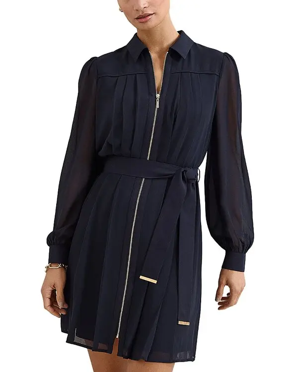 PHASE EIGHT Lottie Mini Dress - Navy