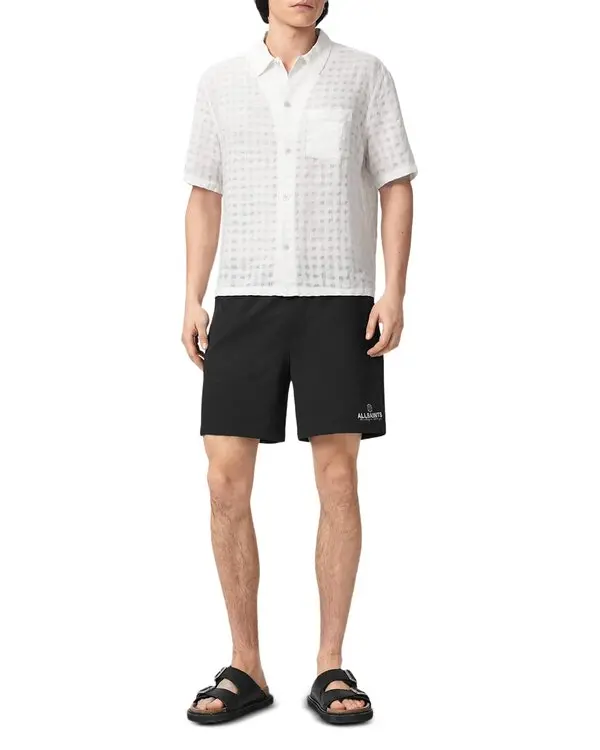 ALLSAINTS Emblem Slim Fit 6.3 Swim Shorts