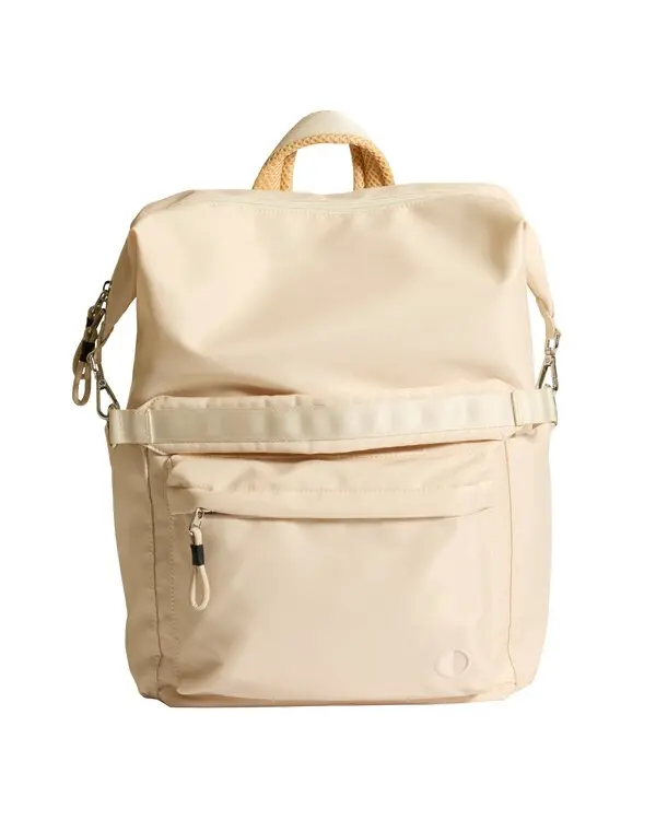 PRACTICE What You Love Karma Medium Nylon Backpack - Ivory