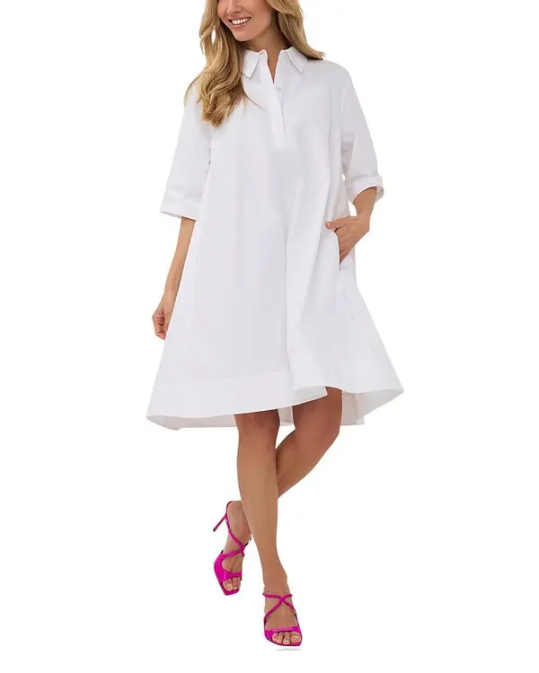 MARIELLE STOKKELAAR Laetitia Egyptian Cotton Shirt Dress