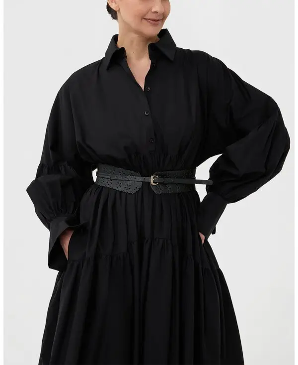 MARIELLE STOKKELAAR Charlotte Maxi Dress - Black