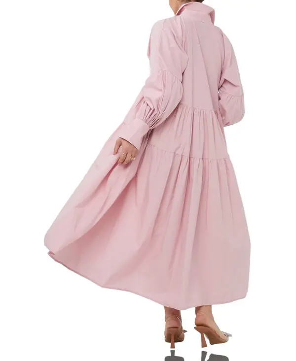 MARIELLE STOKKELAAR Charlotte Maxi Dress - Pink