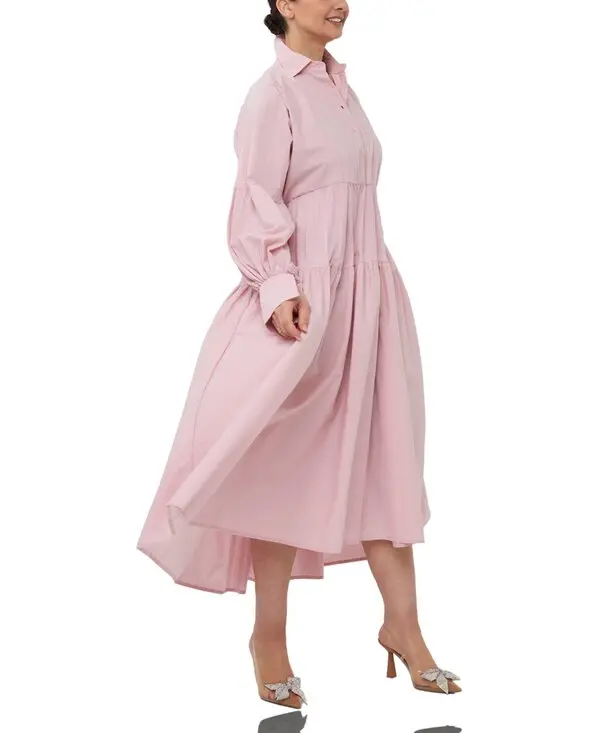 MARIELLE STOKKELAAR Charlotte Maxi Dress - Pink