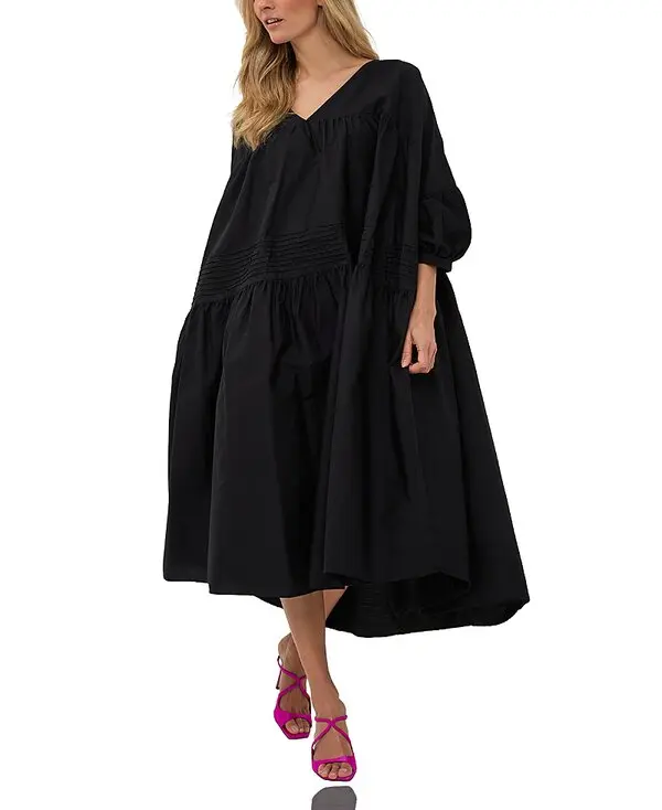 MARIELLE STOKKELAAR Chrissy Oversized Dress - Black