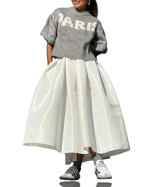 MARIELLE STOKKELAAR Maxima Skirt - White