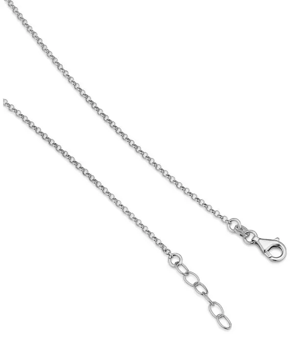 ORADINA Sterling Dripped In Necklace, 18