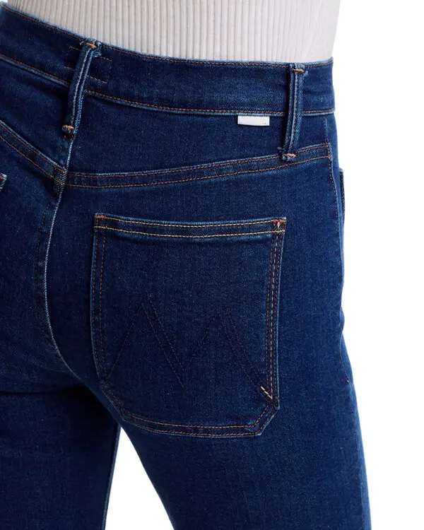MOTHER The Patch Pocket Doozy Mid Rise Flare Jeans