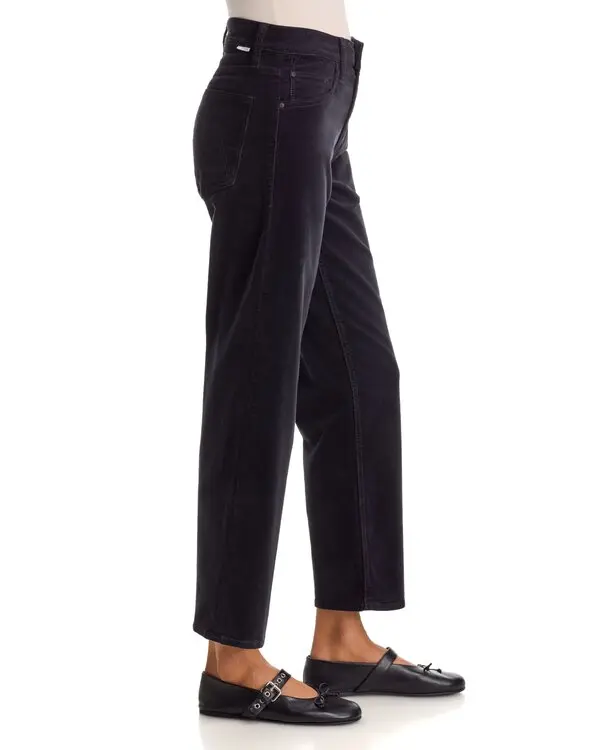 MOTHER The Newbie Mid Rise Ankle Straight Jeans