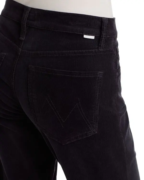 MOTHER The Newbie Mid Rise Ankle Straight Jeans