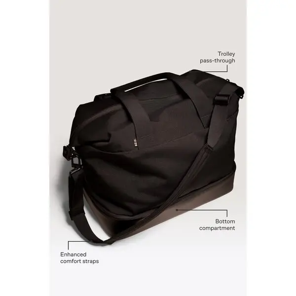 BEIS The Weekender Travel Bag - Black