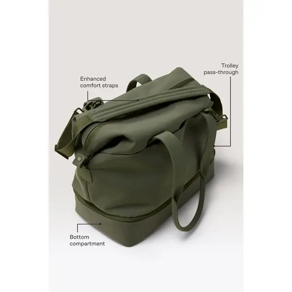BEIS The Weekender Duffle Bag - Olive