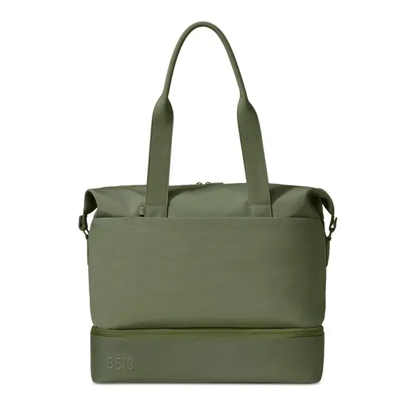 BEIS The Weekender Duffle Bag - Olive