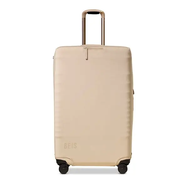 BEIS Large Check In Luggage Cover - Beige