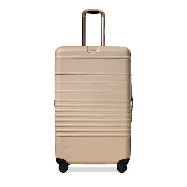 BEIS The Large Check-in Roller Luggage - Beige