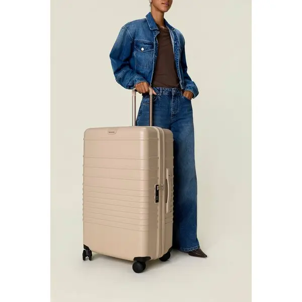 BEIS The Large Check-in Roller Luggage - Beige
