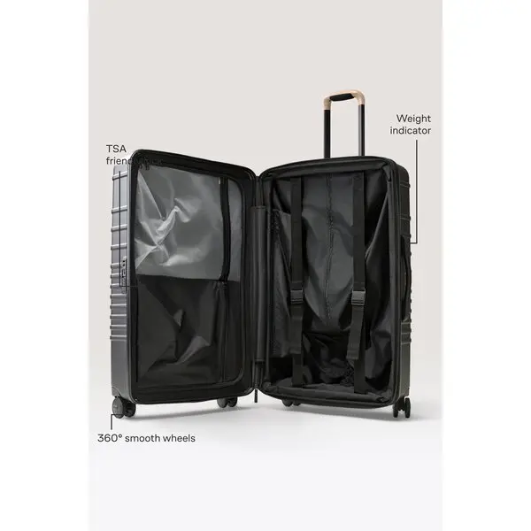 BEIS The Large Check In Roller - Black