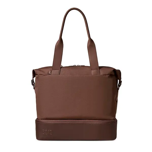 BEIS The Mini Weekender Travel Bag - Maple