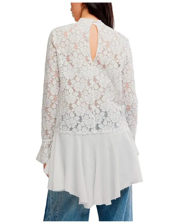 Free People First Crush Lace Tunic