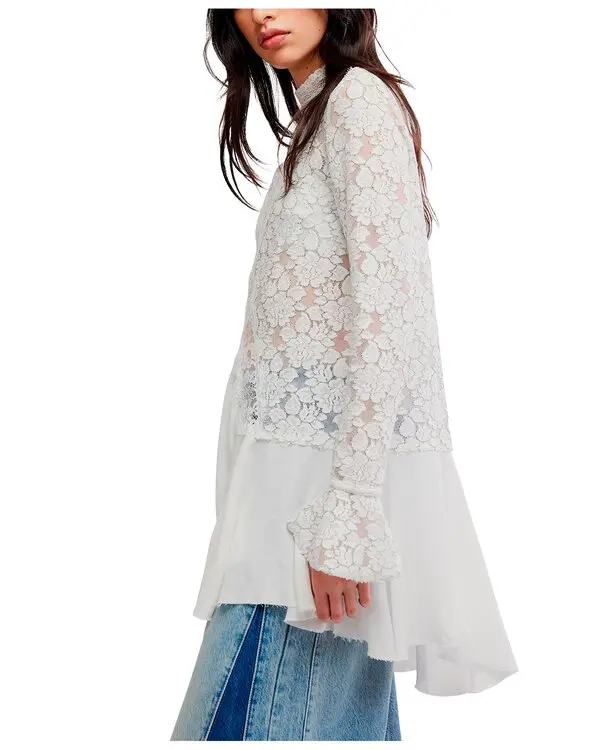 Free People First Crush Lace Tunic