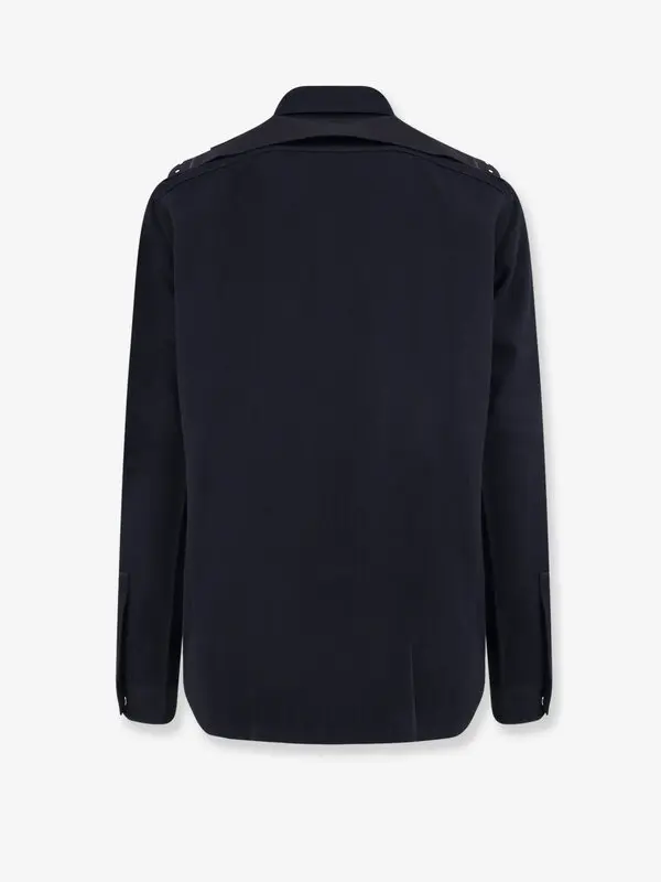 Rick Owens Cotton And Wool Outershirt