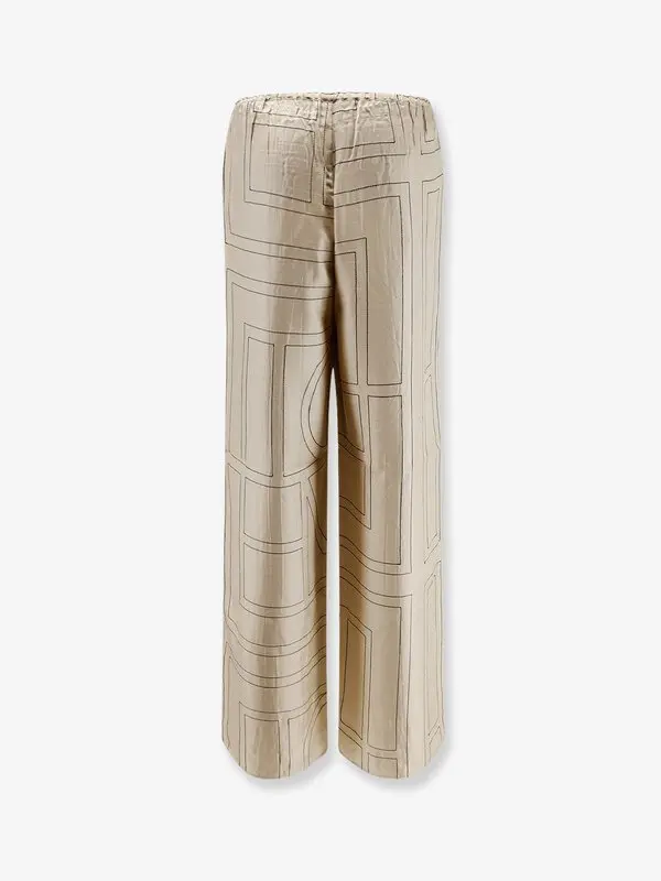 TOTEME Pajamas Organic Silk Trousers