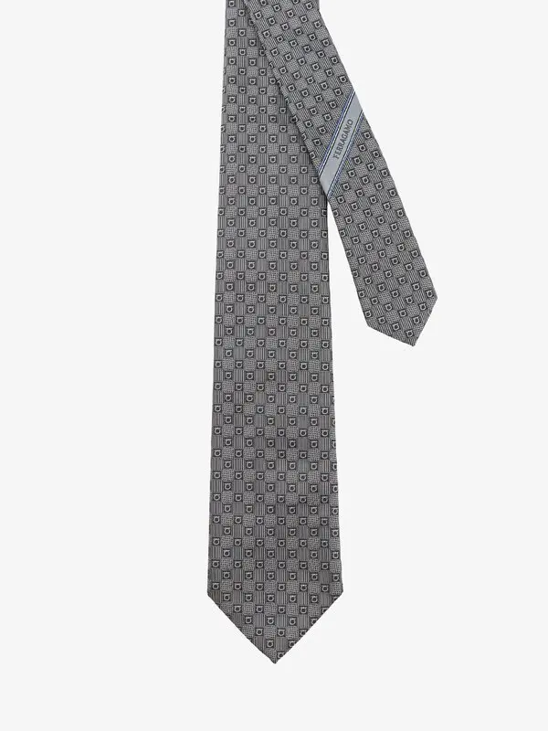 FERRAGAMO Cannes Silk Tie