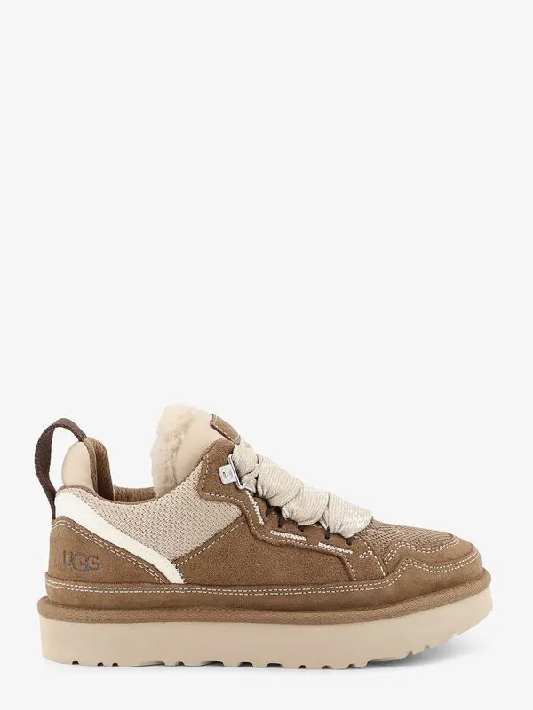 UGG W Lowmel Suede Sneakers - Beige