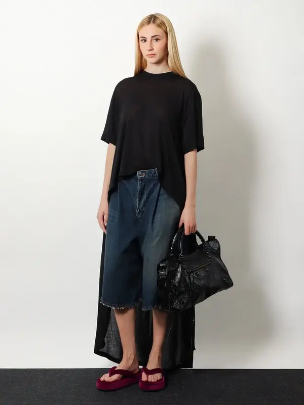 Balenciaga Le City Medium Leather Handbag