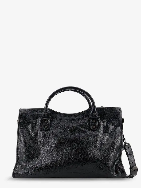 Balenciaga Le City Medium Leather Handbag