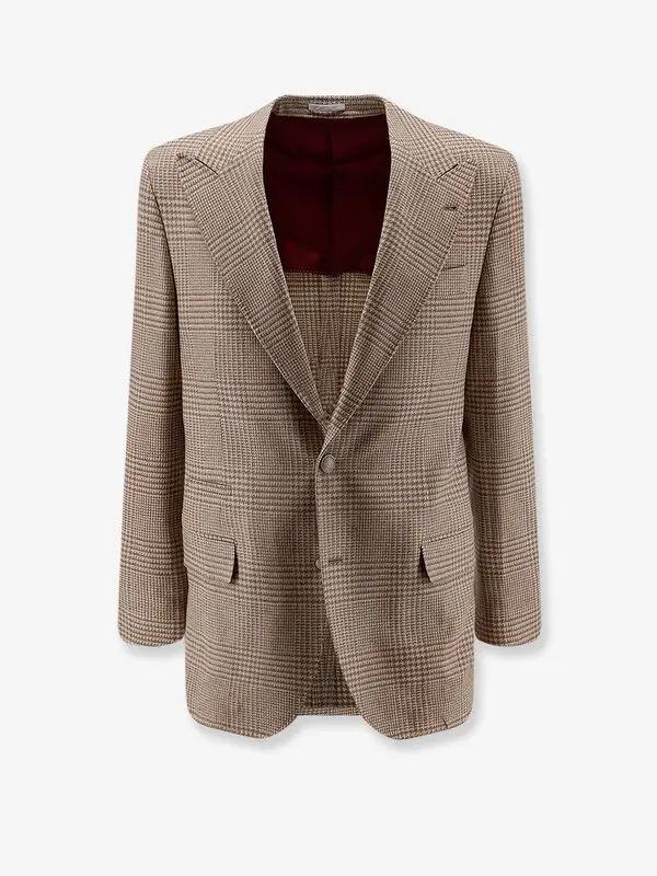 Brunello Cucinelli Singlebreasted Wool And Cashmere Blazer