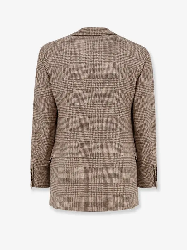 Brunello Cucinelli Singlebreasted Wool And Cashmere Blazer