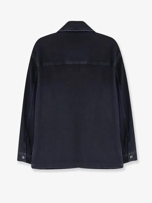 Saint Laurent Cassandre Denim Overshirt