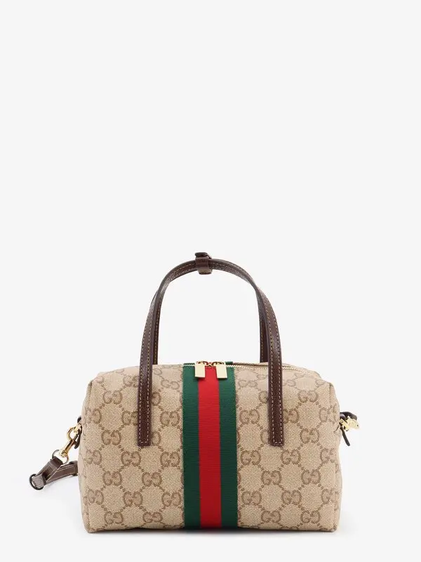 Gucci Boston Mini Bag With Web Detail