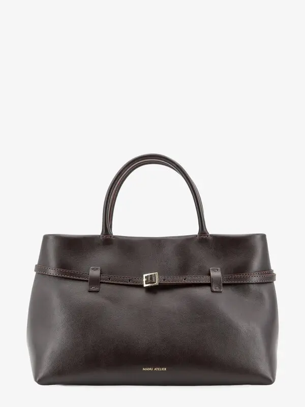 Manu Atelier Le Cambon 35 Leather Handbag