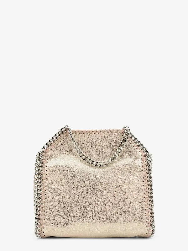 Stella McCartney Falabella Tiny Shiny Shaggy Deer Bag - Pink
