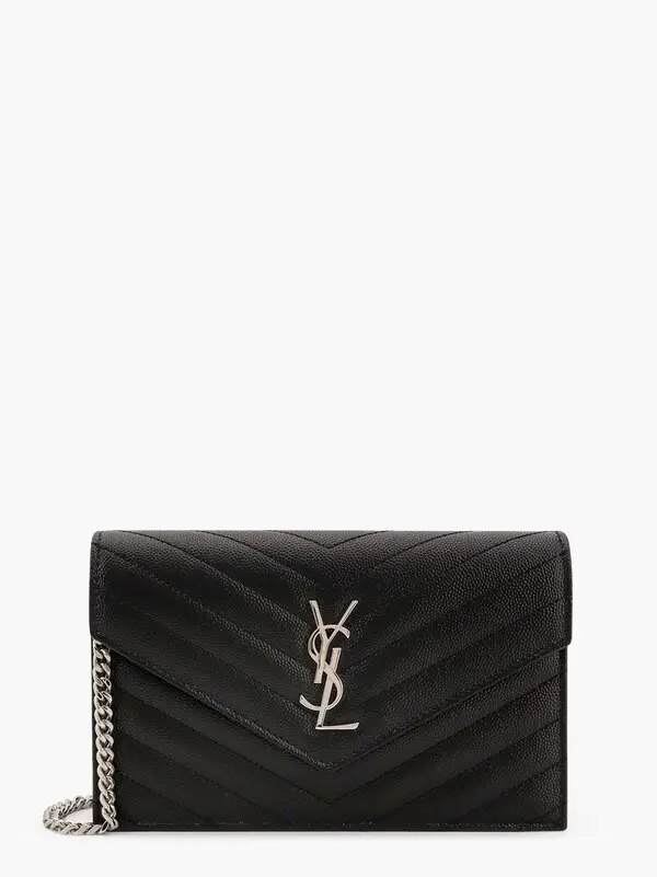 Saint Laurent Cassandre Pochette Graindepoudre Leather Crossbody Bag