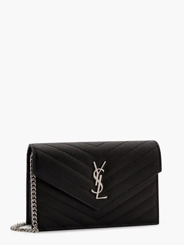 Saint Laurent Cassandre Pochette Graindepoudre Leather Crossbody Bag