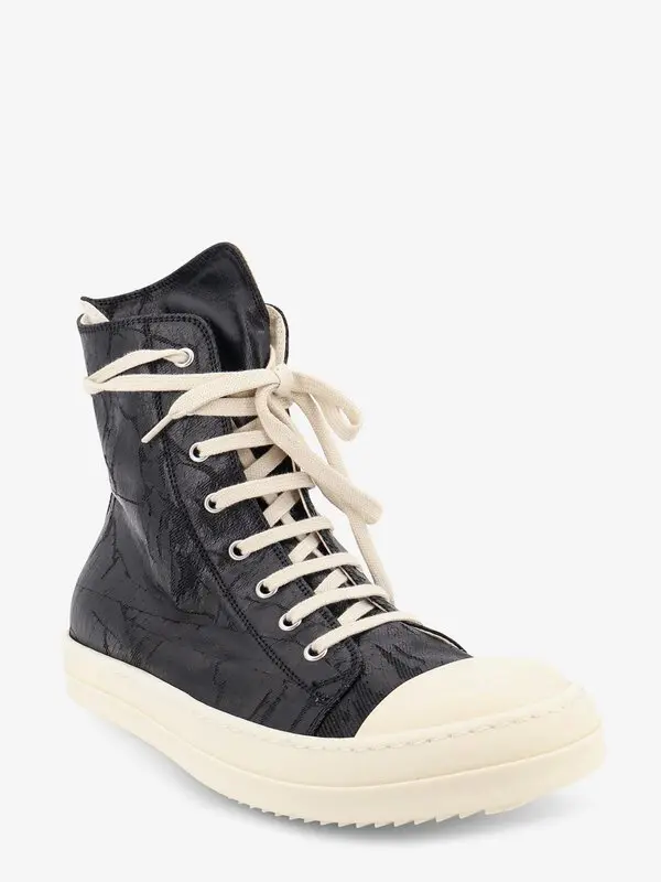 Rick Owens Hightop Leather Sneaks