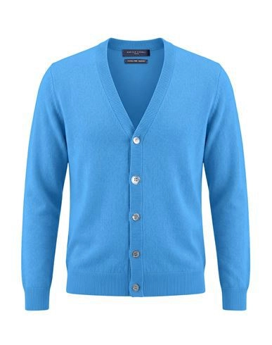 DANIELE FIESOLI Danielle Fiesoli Merino Wool Cardigan - Blue