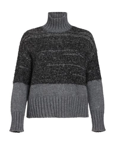 Alpha Studio Turtleneck Sweater - Charcoal