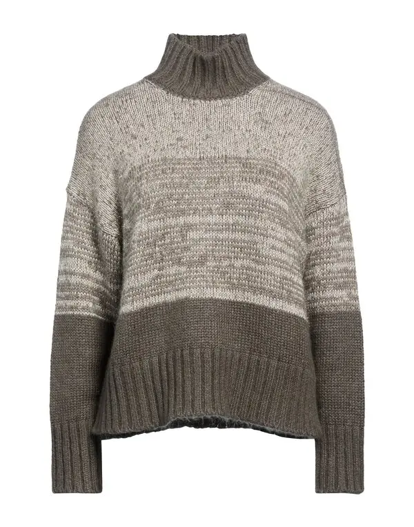 Alpha Studio Turtleneck Sweater - Green