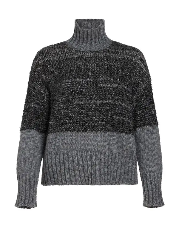 Alpha Studio Turtleneck Charcoal Size Polyamide, Acrylic, Wool, Viscose