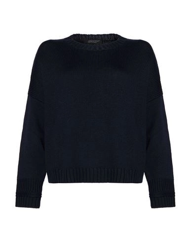 ARAGONA Sweater Size Merino Wool - Navy