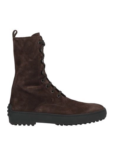 TOD'S Ankle Boots Dark Size Leather - Brown