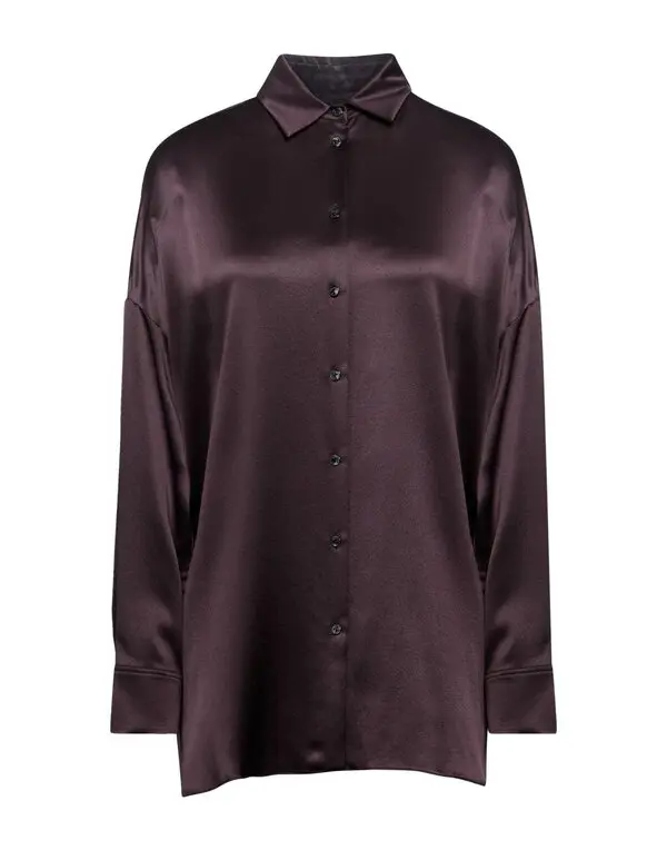 Agnona Long Sleeve Silk Shirt