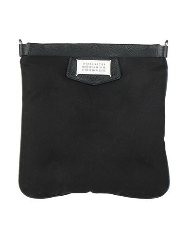 MAISON MARGIELA Handbag Polyamide, Cow Leather, Zinc, Brass - Black