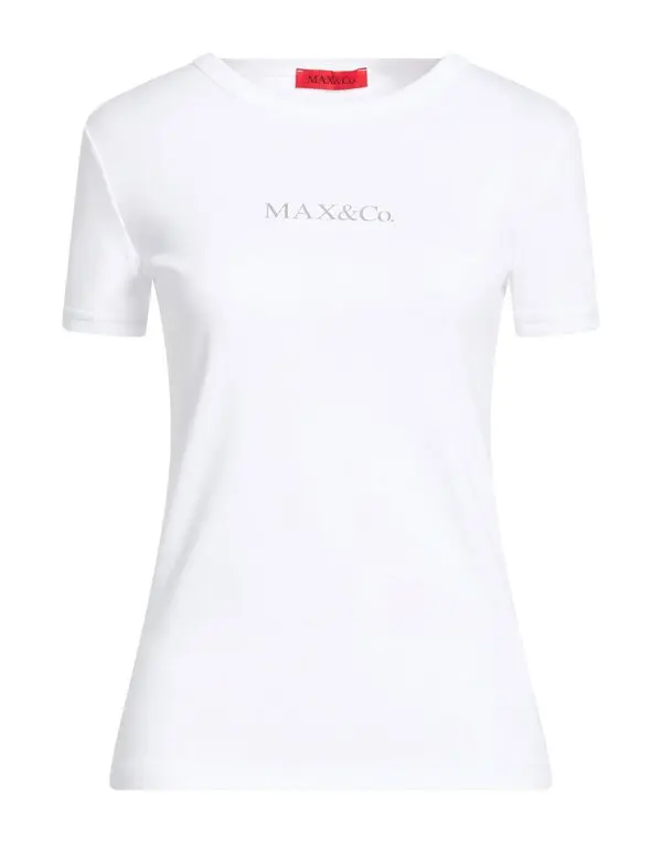 Max & Co. Cotton T-shirt With Logo Print